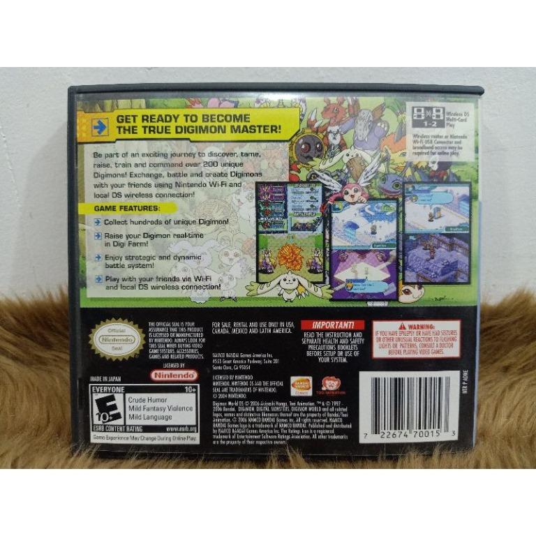 Nintendo DS Digimon World DS (Original US), Hobbies & Toys, Toys ...