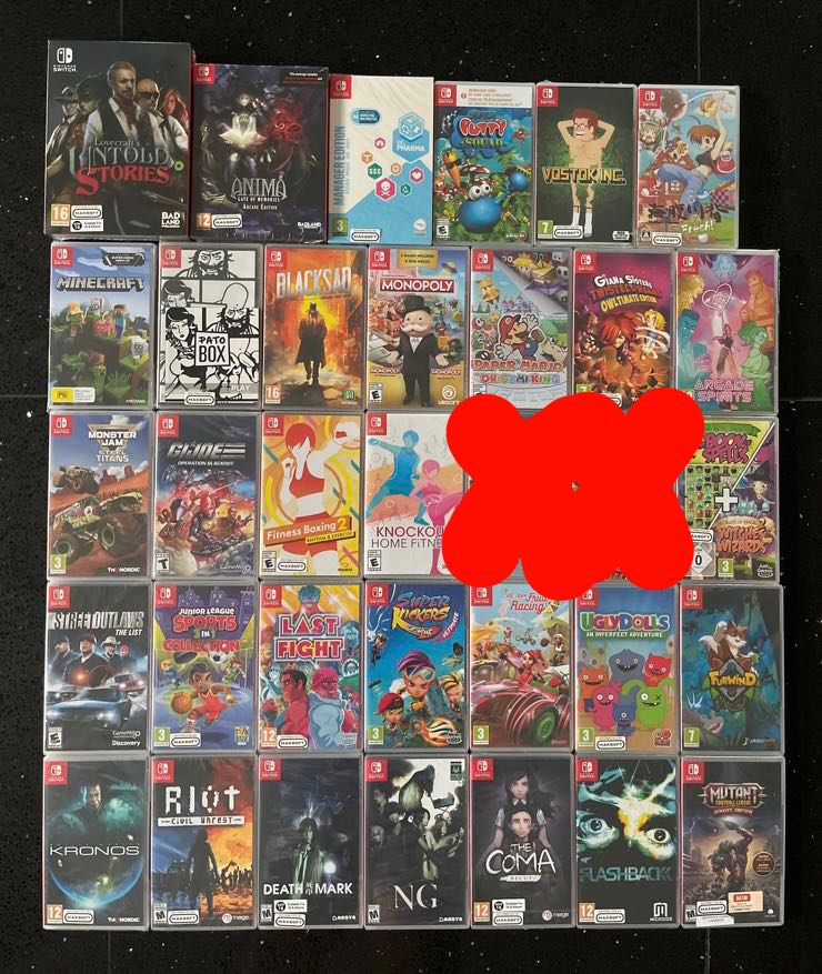 Nintendo switch games gen 1 gen 2 switch lite oled , Video Gaming ...