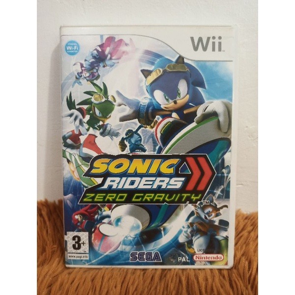Nintendo Wii Sonic Riders Zero Gravity PAL, Video Gaming, Video Games ...