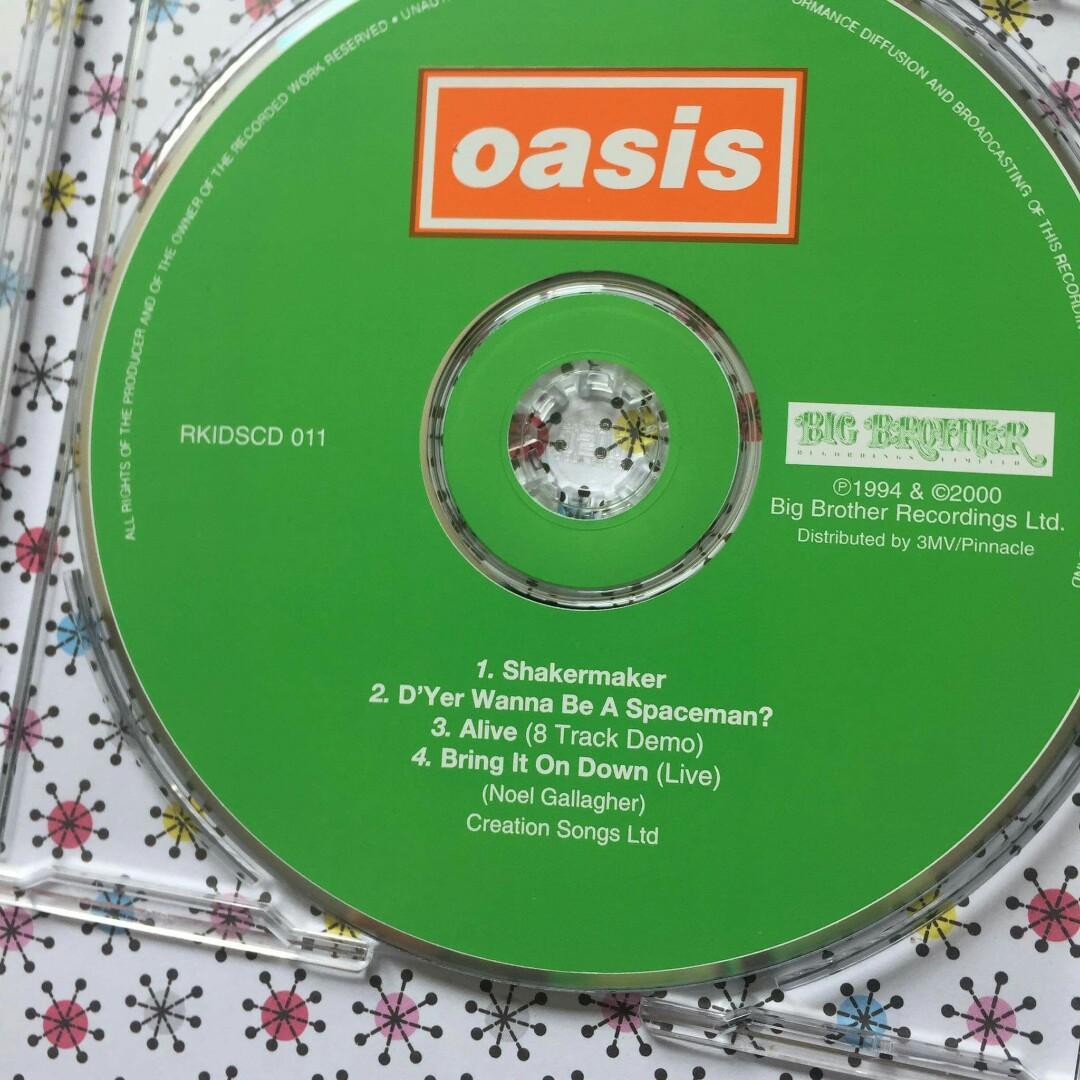 Oasis CD: Shakermaker (single), Hobbies & Toys, Music & Media, CDs ...
