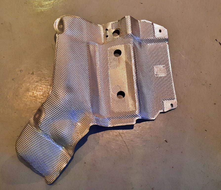 Original Audi A4 B8 Rear Silencer Right Heat Shield 8K0804172, Auto ...