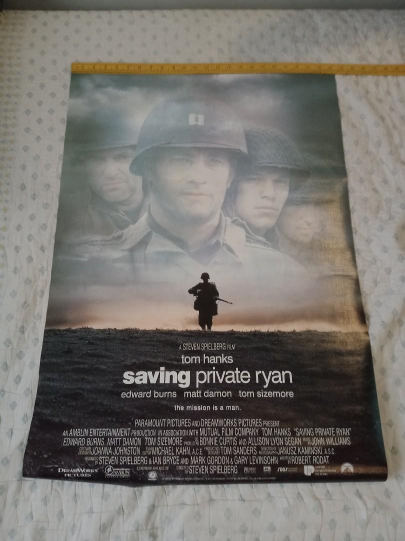 Full size Movie Poster 1998 Saving Private Ryan #11broke, Hobbies ...