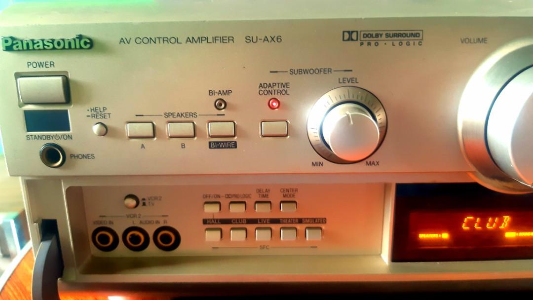 Panasonic Amplifier, Audio, Soundbars, Speakers & Amplifiers on Carousell