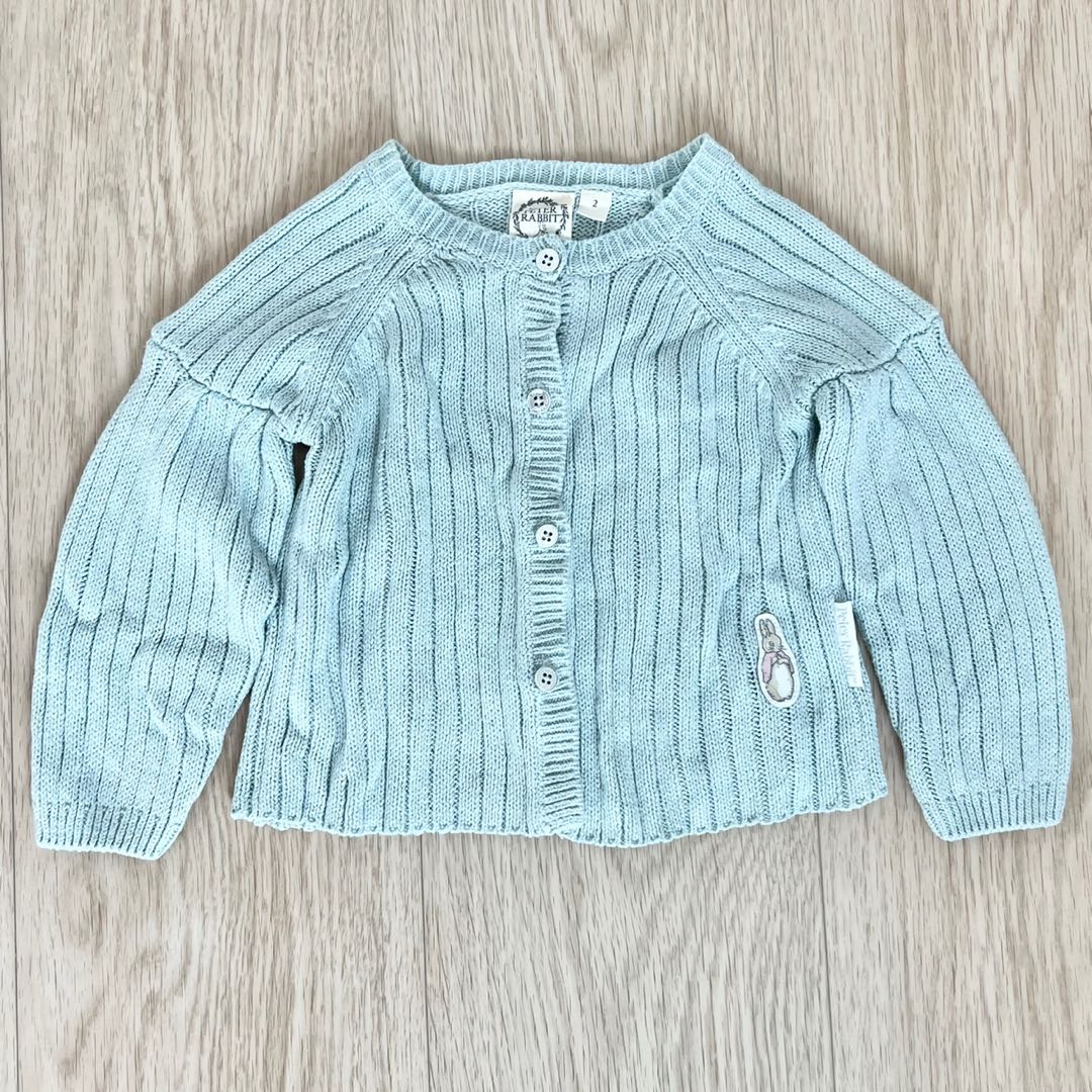 Peter Rabbit Silver Glittery Sweater/Jacket, Babies & Kids, Babies ...