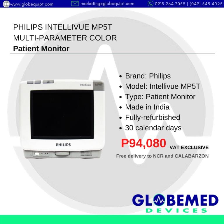 Philips Intellivue MP5T Multi-Parameter Patient Monitor, Health ...