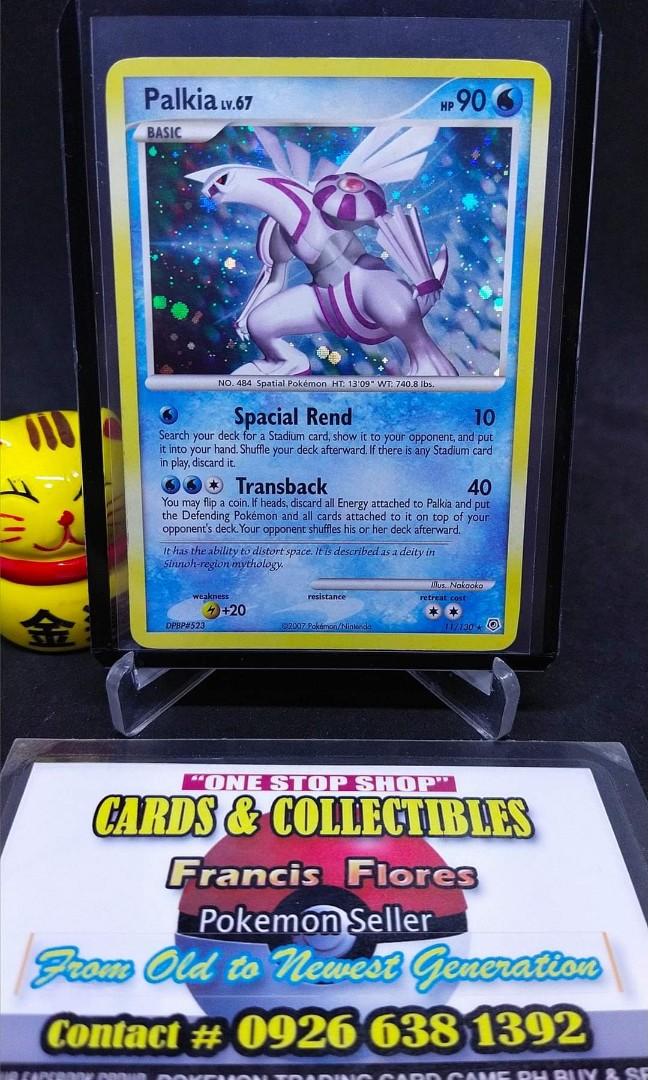 Pokemon Card - PALKIA #11 - HOLO (DIAMOND & PEARL) YEAR 2007, Hobbies ...