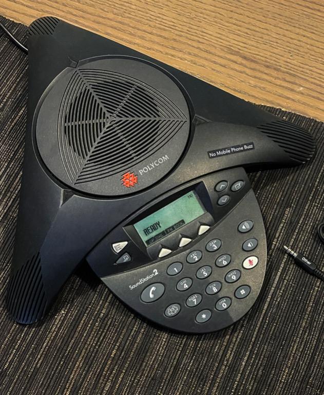 Polycom Soundstation2 Handsfree Loudspeaker Meeting / Conference Phone ...