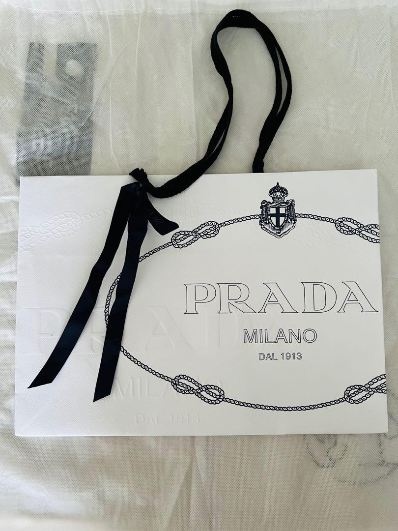 Prada Paper Bag, Luxury, Accessories on Carousell