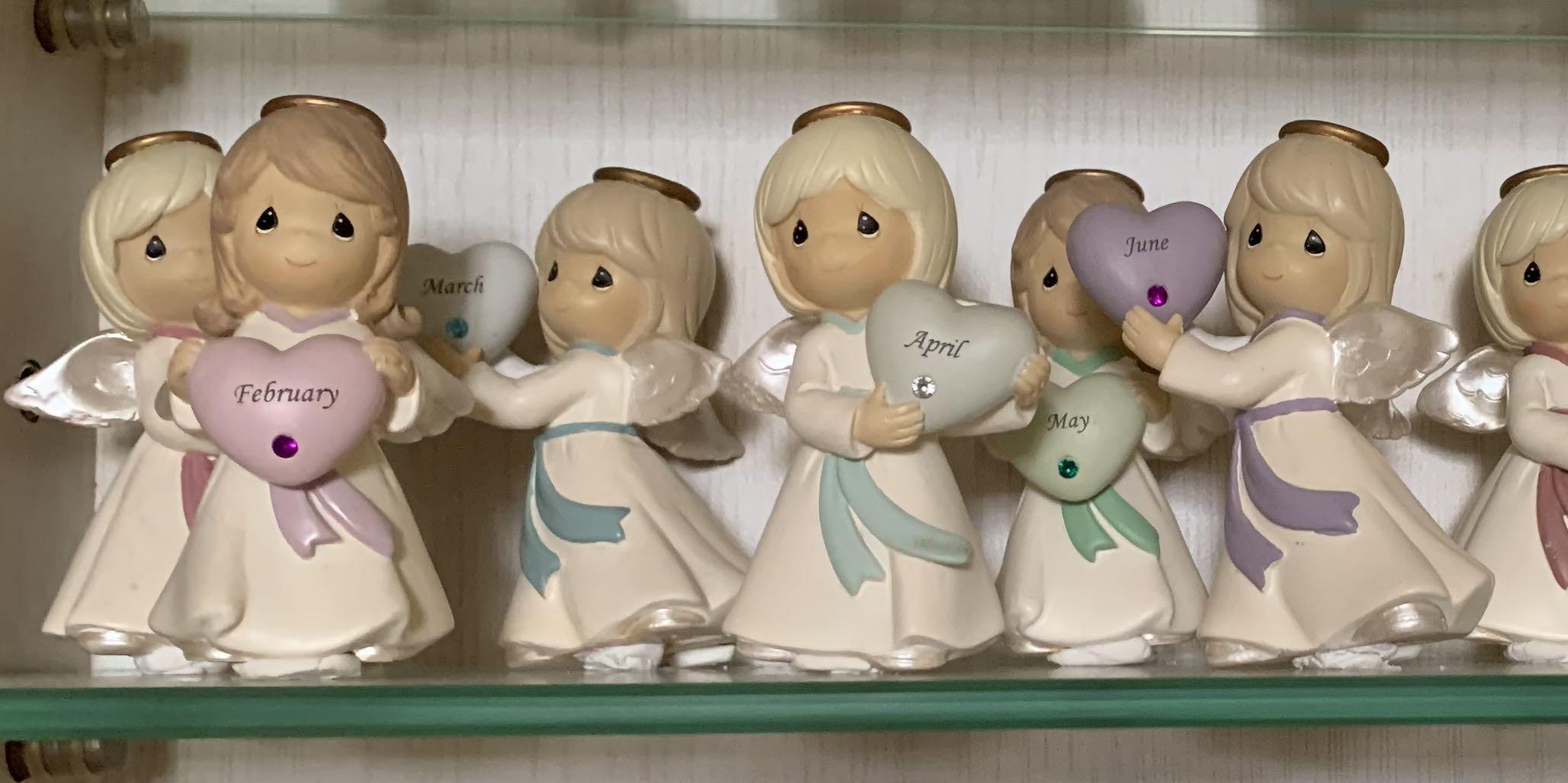 Precious Moments Angel Figurines Complete Set, Hobbies & Toys ...