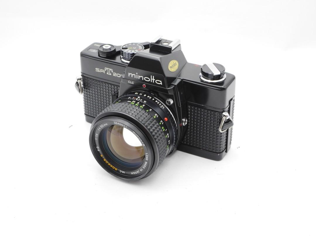 [PRO Serviced] Minolta SRT 201 RITZ Special Edition + MC Rokkor PG 50mm ...