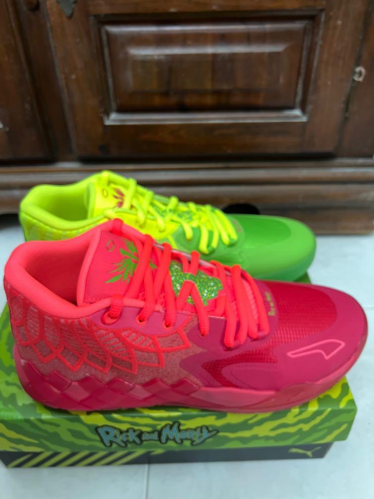 PUMA MB1 RICK AND MORTY, Men's Fashion, Footwear, Sneakers on Carousell