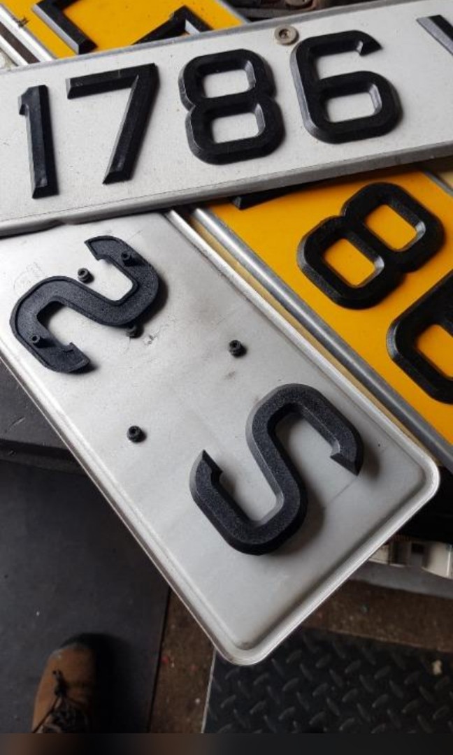 Quick Car Number Plate replacement or make new. Front or Rear. LTA ...