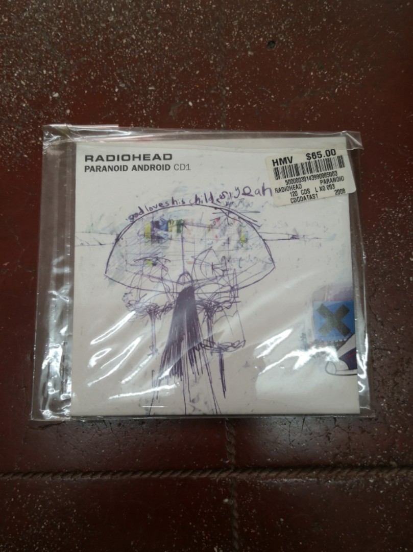 Radiohead Paranoid Android CD 1, 興趣及遊戲, 音樂、樂器 & 配件, 音樂與媒體 - CD 及 DVD ...