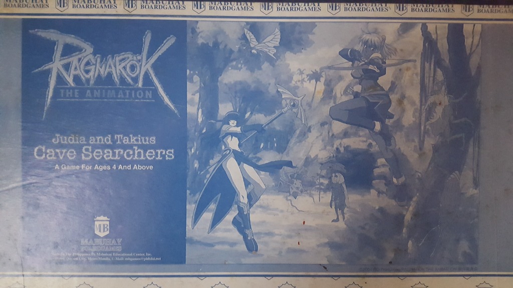 Ragnarok The Animation Judia and Takitus Cave Searchers Board Game MB ...