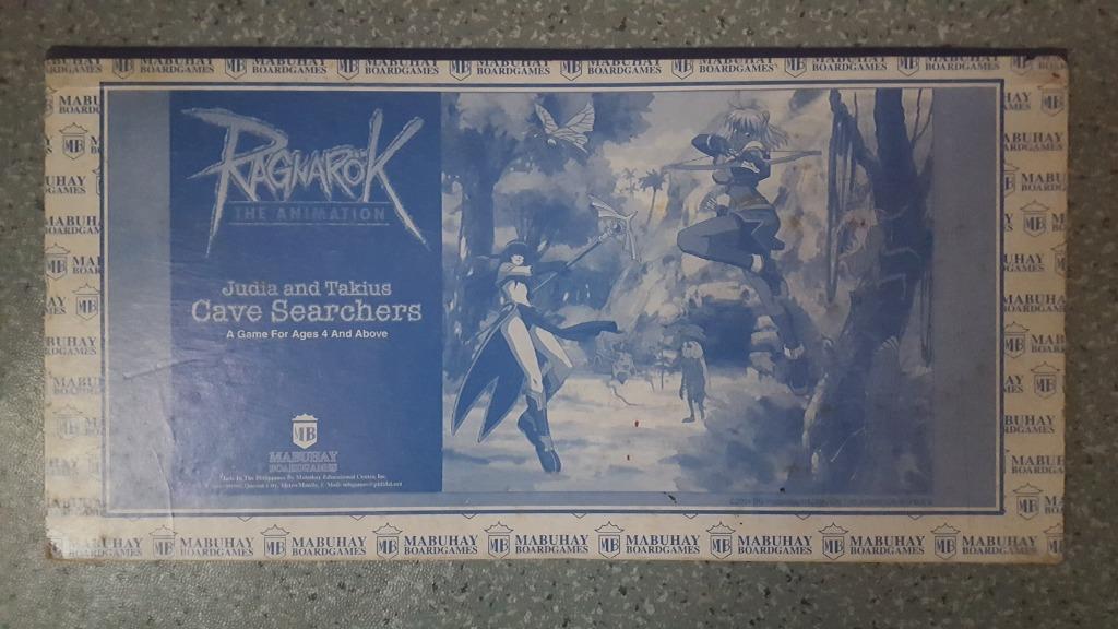 Ragnarok The Animation Judia and Takitus Cave Searchers Board Game MB ...
