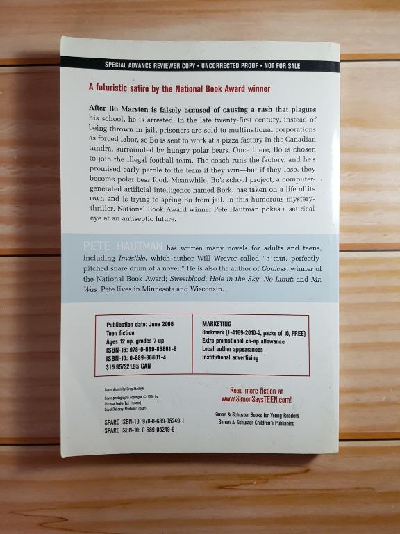 Rash by Pete Hautman (First Edition), Hobbies & Toys, Books & Magazines ...