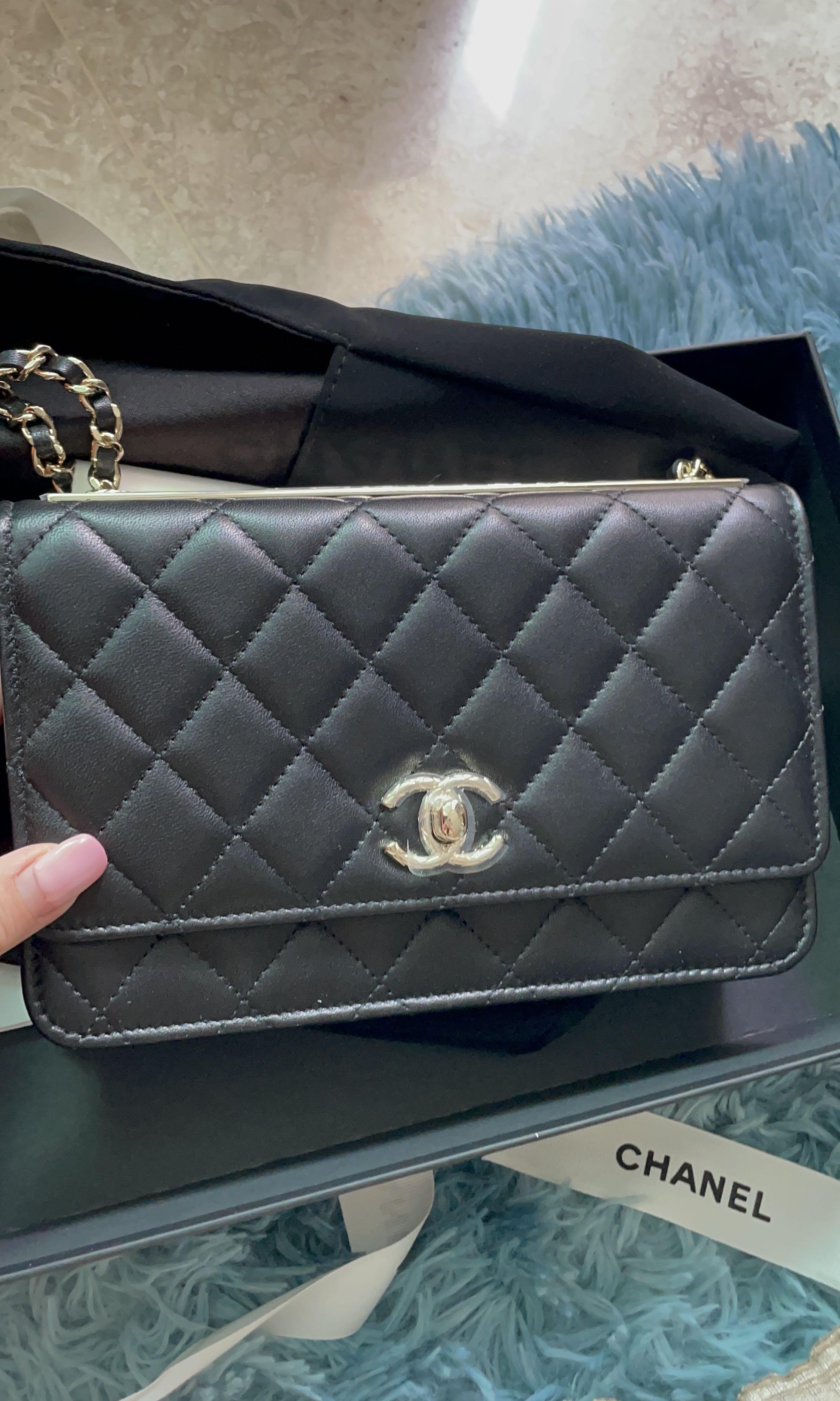 *retail px* 22S Trendy CC WOC wallet on chain Chanel, Women's Fashion ...