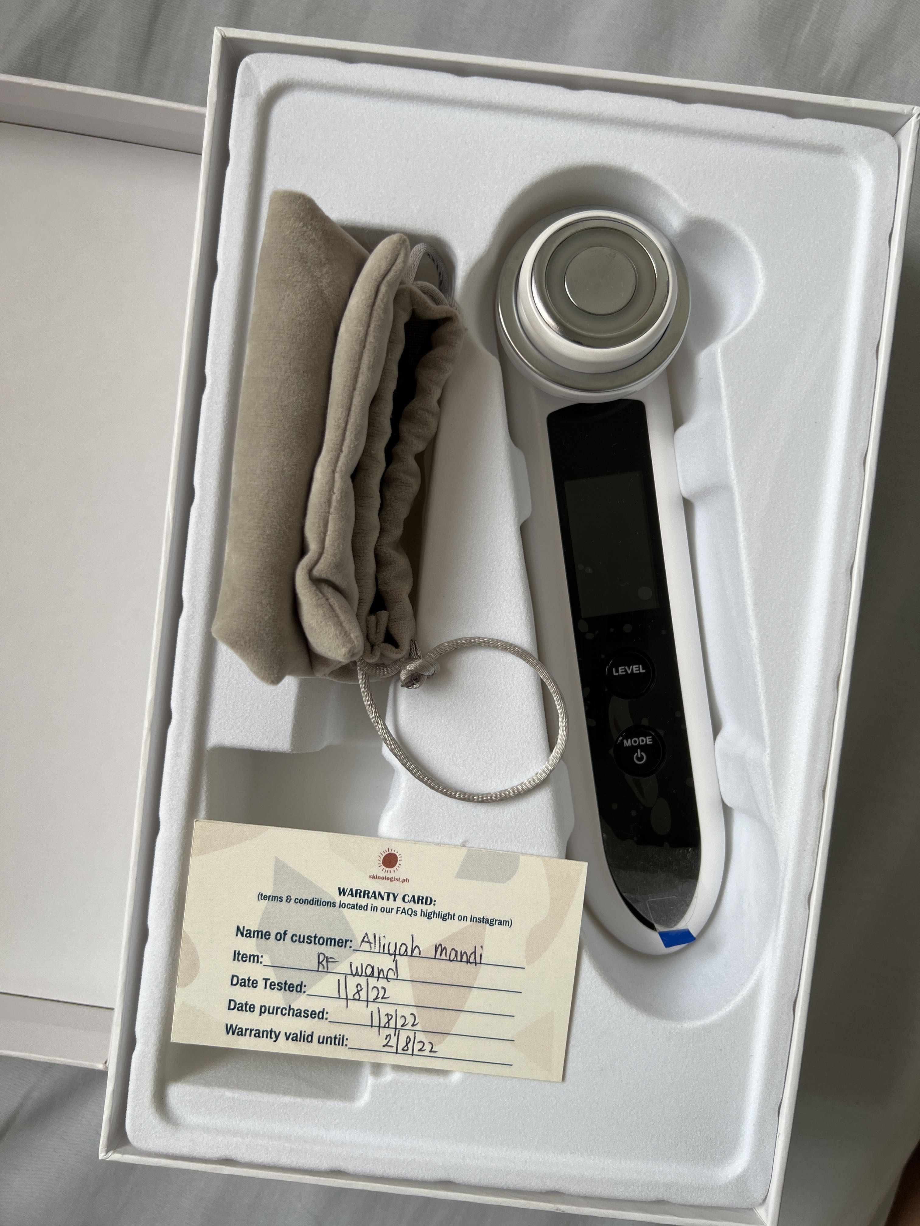 Radio Frequency Wand , Beauty & Personal Care, Face, Face Care on Carousell