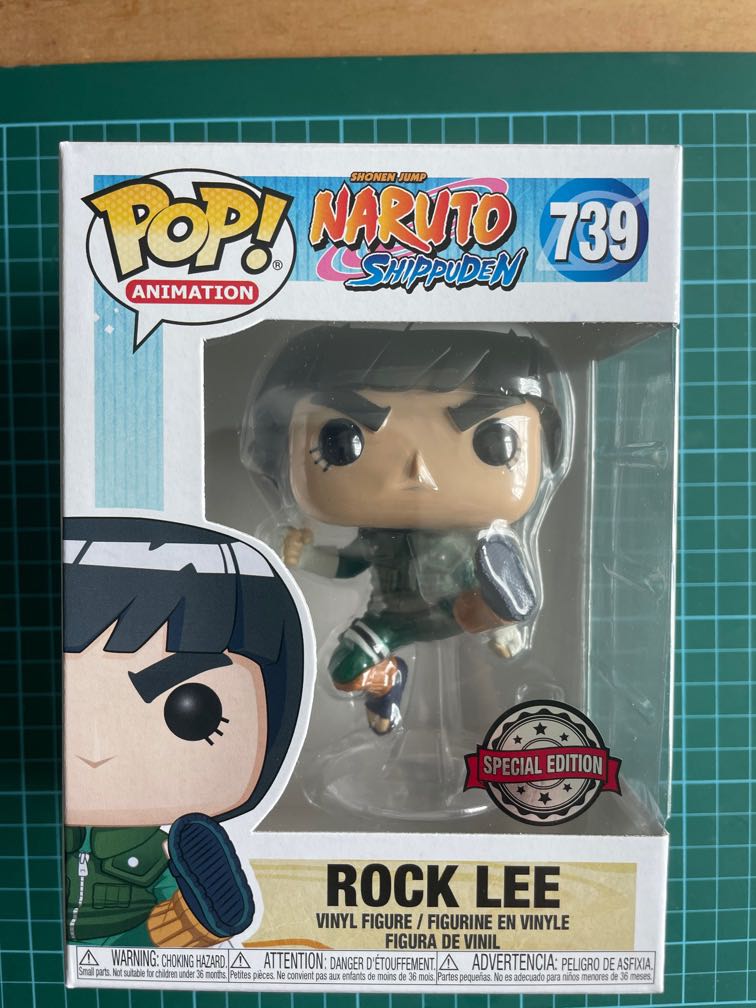 Rock Lee Funko Naroto Shippuden, Hobbies & Toys, Toys & Games on Carousell