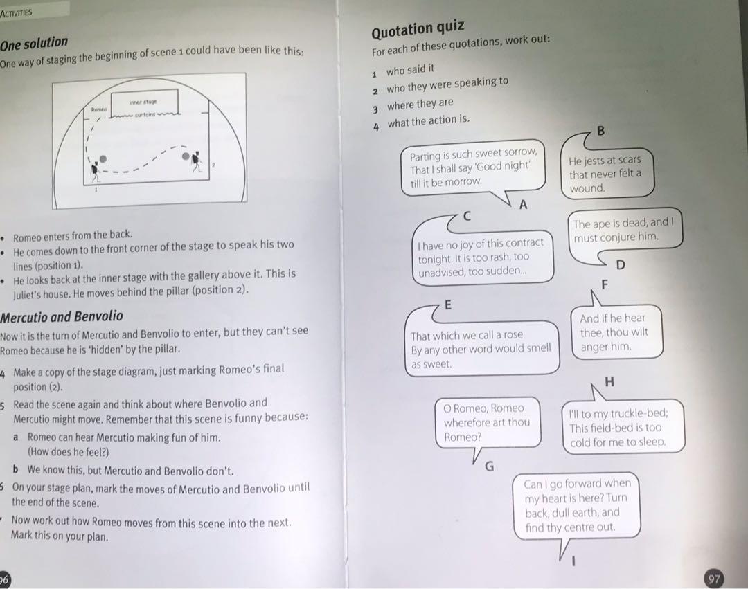 Romeo and Juliet - the Ultimate study guide, Hobbies & Toys, Books ...