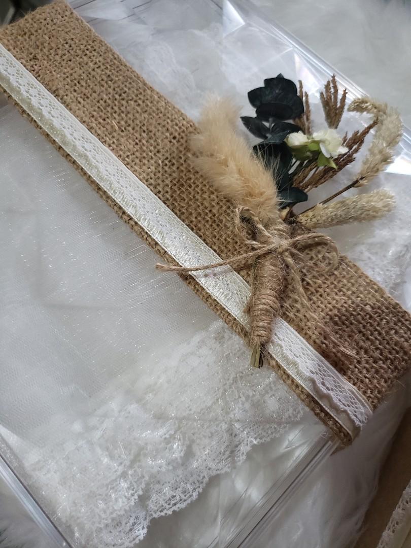 Rustic Wedding Wands, Cord Box, Veil box, secondary Veil, coins Box ...