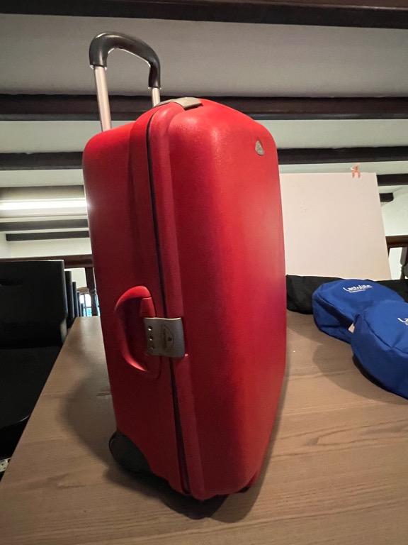 Samsonite F'Lite Hardside Upright 71cm Luggage (Red), Hobbies & Toys ...