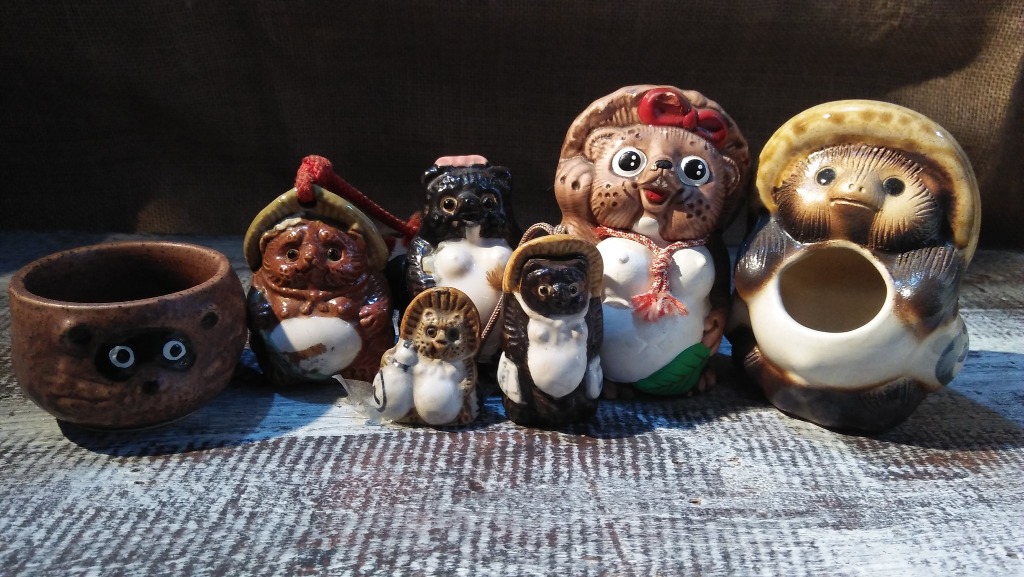 Set of Tanuki Decor, Furniture & Home Living, Home Decor, Other Home ...