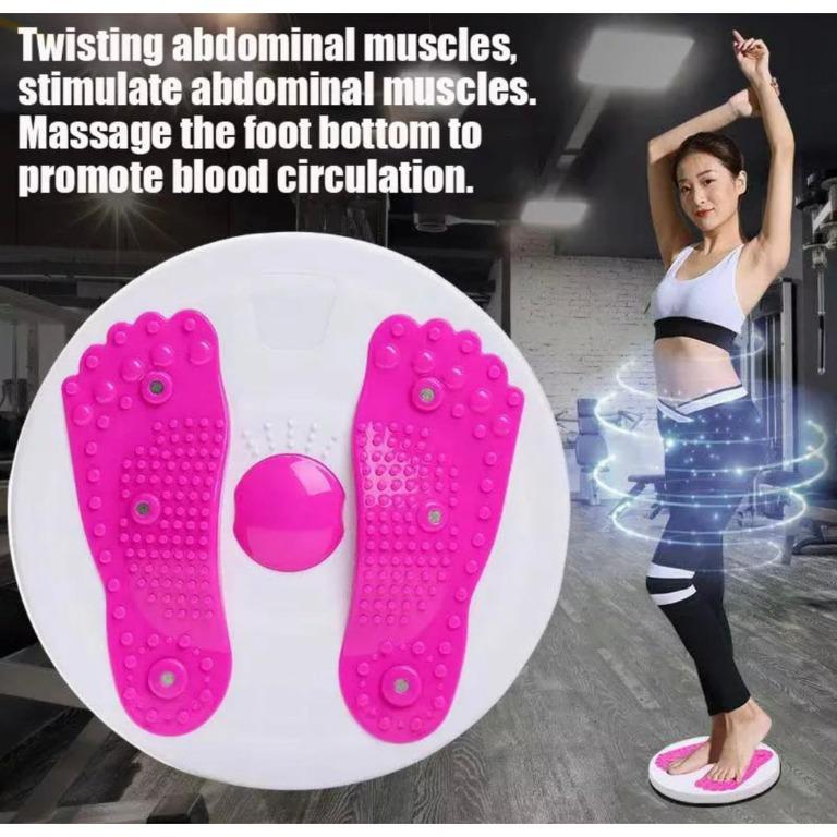 [SG Ready Stock] Twist Waist Disc Board Magnetic Massage Rotating Plate ...
