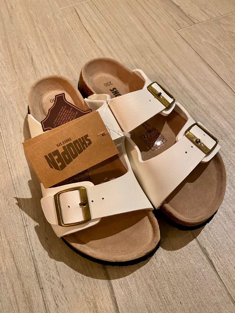 Shoopen scandals (white), Women's Fashion, Footwear, Sandals on Carousell