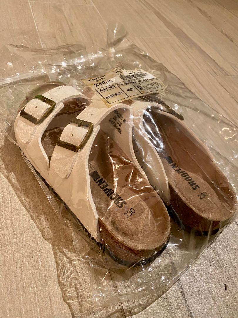 Shoopen scandals (white), Women's Fashion, Footwear, Sandals on Carousell