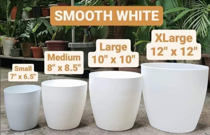Smooth Pots BIG JUMBO for Planters, Furniture & Home Living, Gardening ...