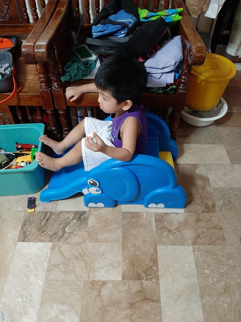 Step2 Kids Elephant Slide, Babies & Kids, Baby Nursery & Kids Furniture ...