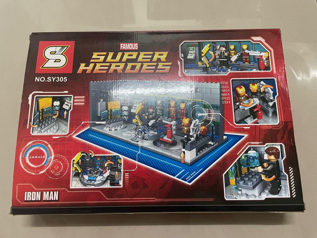 SY 305 Heroes Assemble Iron Man bricks toy, Hobbies & Toys, Toys ...