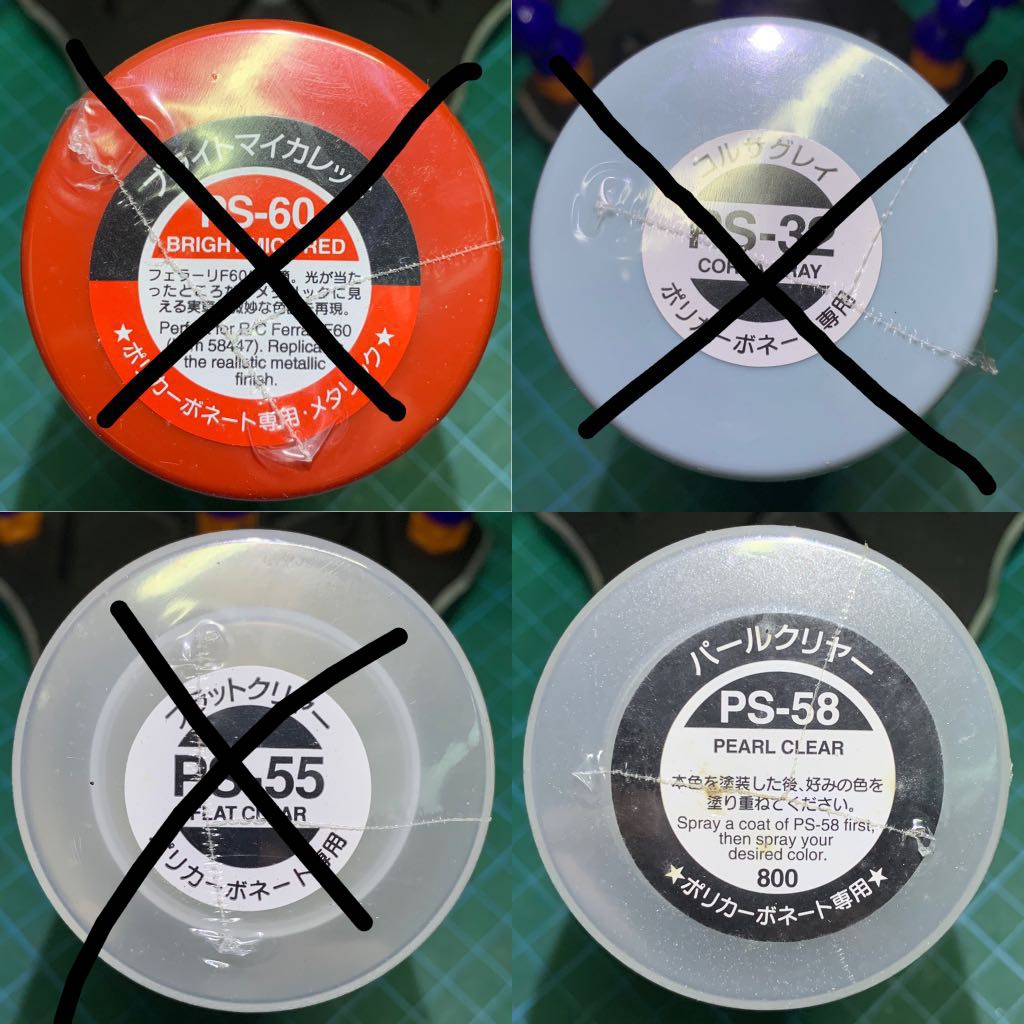 Tamiya PS Spray Paints, Hobbies & Toys, Toys & Games on Carousell