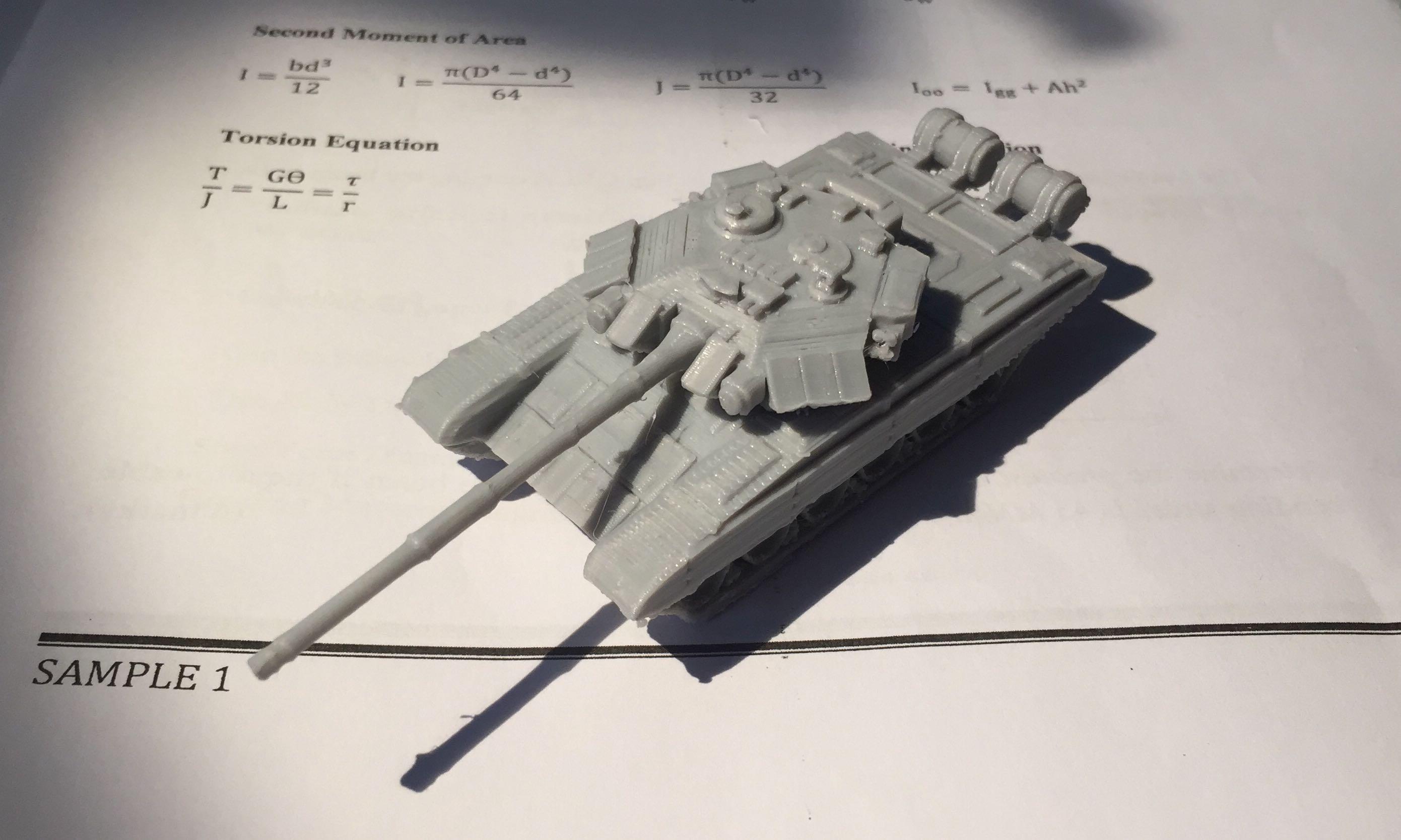 3D printing tank service, Hobbies & Toys, Toys & Games on Carousell