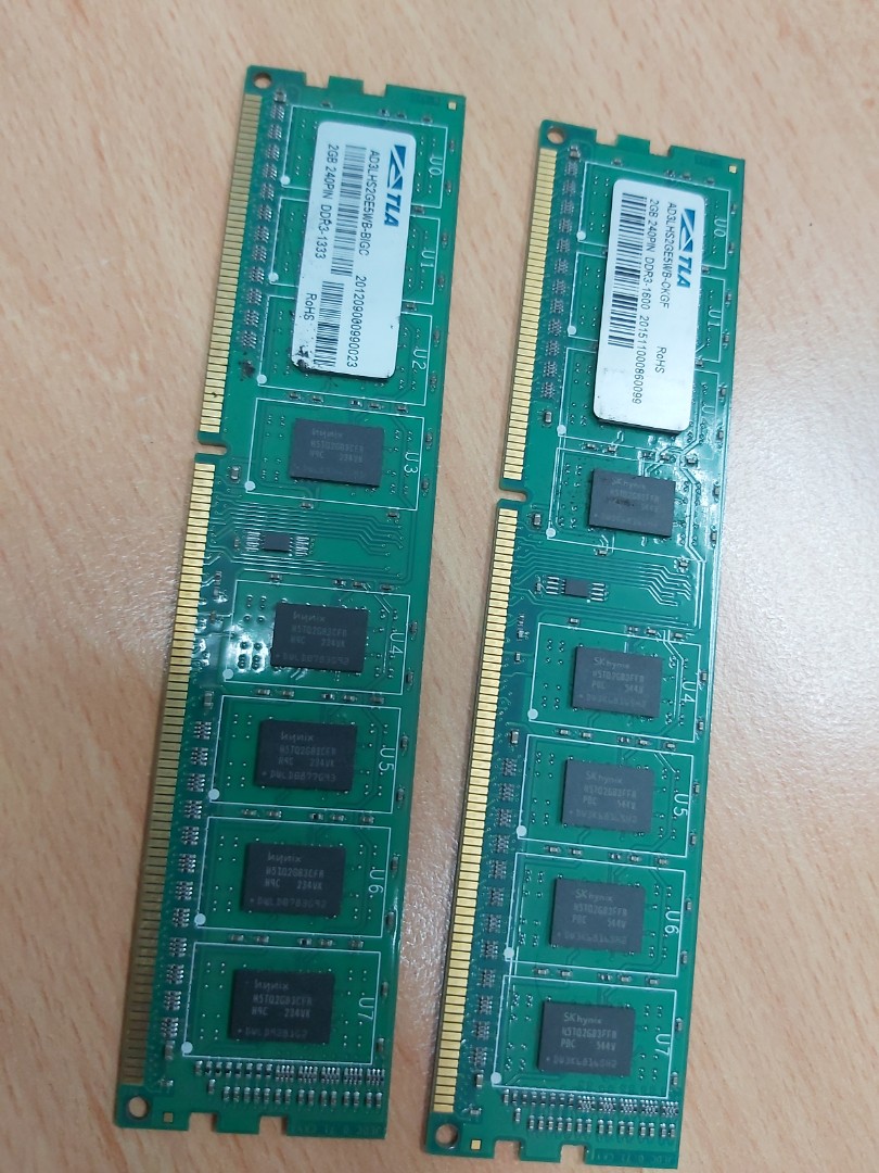 TLA Ram DDR 3 2gb, Computers & Tech, Parts & Accessories, Computer ...