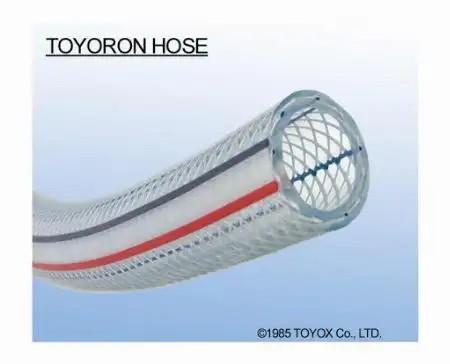 TOYOX TOYORON NYLON PVC BRAIDED HOSE HOSES CHEMICAL WATER FOOD GRADE 2 ...
