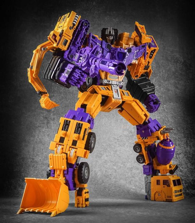 Toyworld Transformer TW-C07E Orange Constructor Devastator Action ...