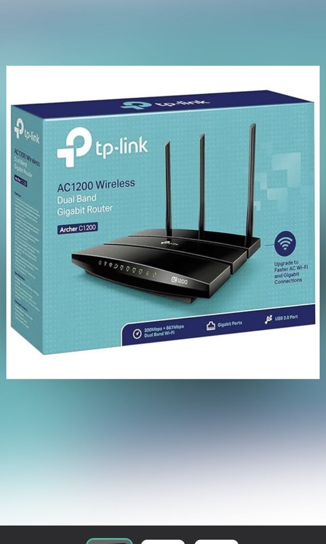 TP-Link AC 1200 Router, 電腦＆科技, 電腦周邊及配件, Wifi及上網相關產品 - Carousell