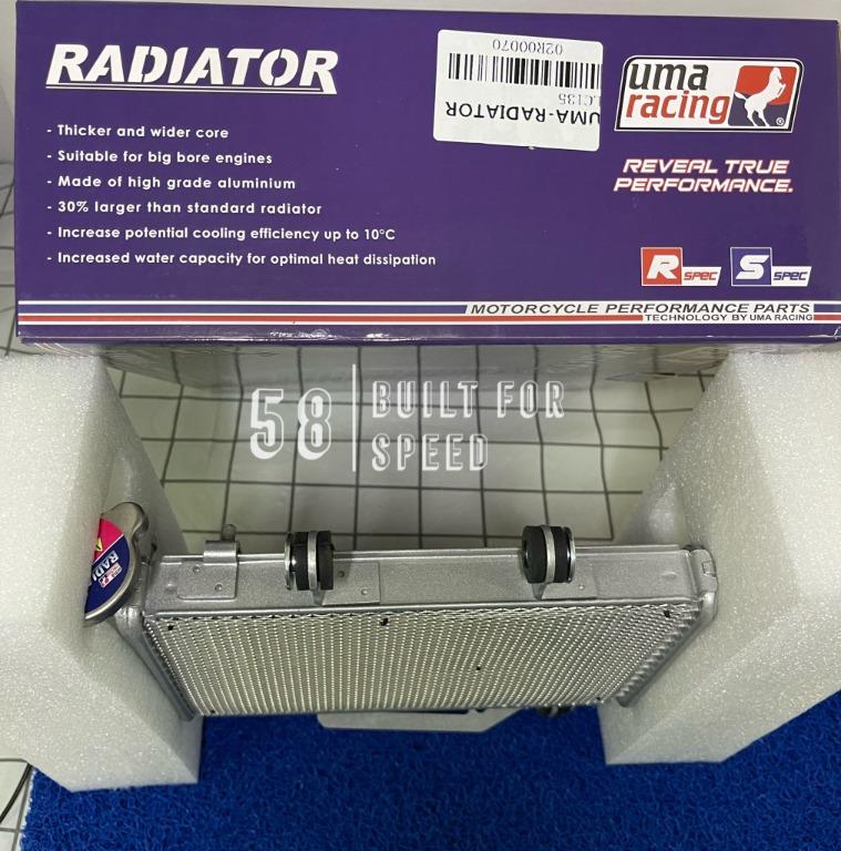 Uma Racing radiator **bigger more 30% original radiator **LC135 4s/5s ...