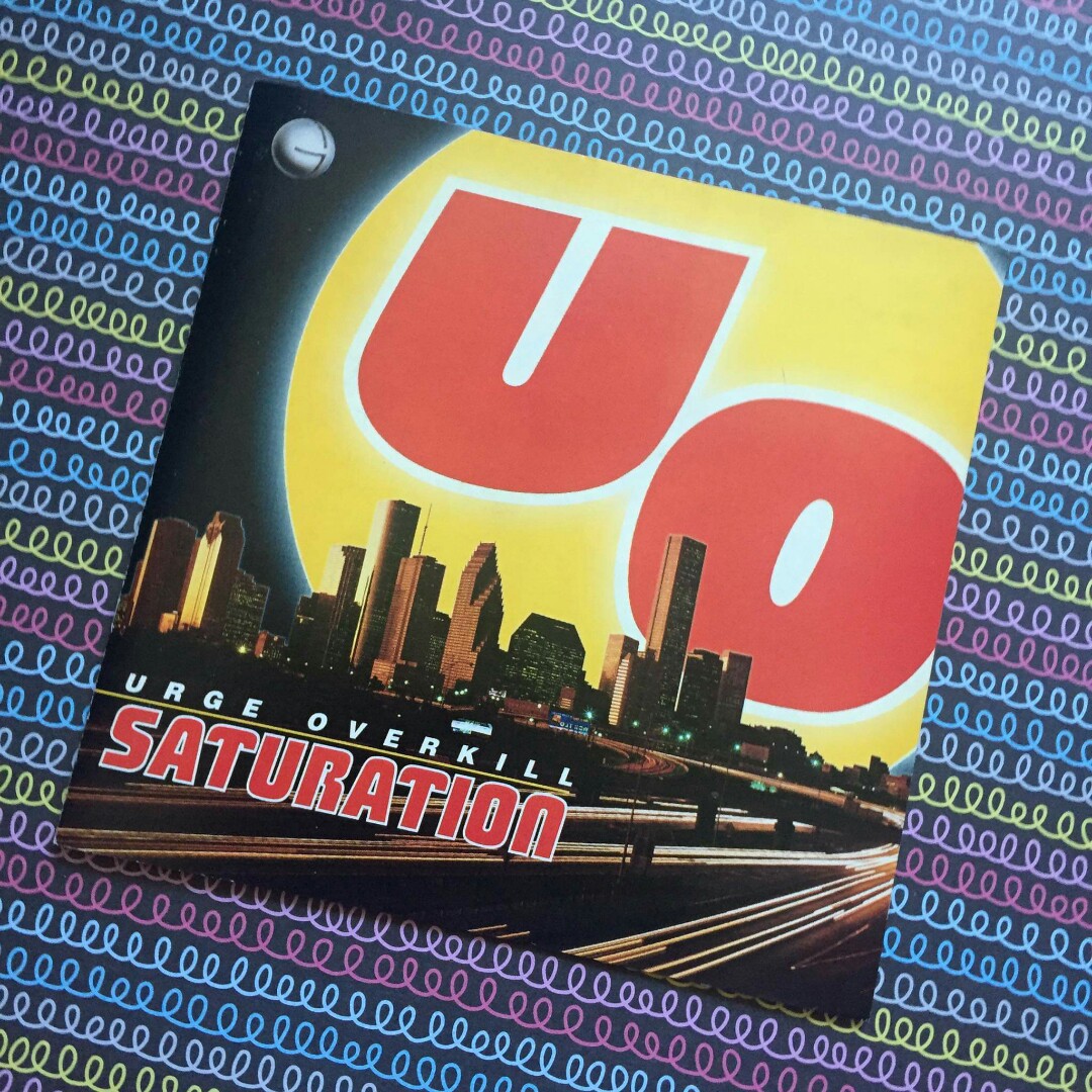 Urge Overkill CD: Saturation, Hobbies & Toys, Music & Media, CDs & DVDs ...
