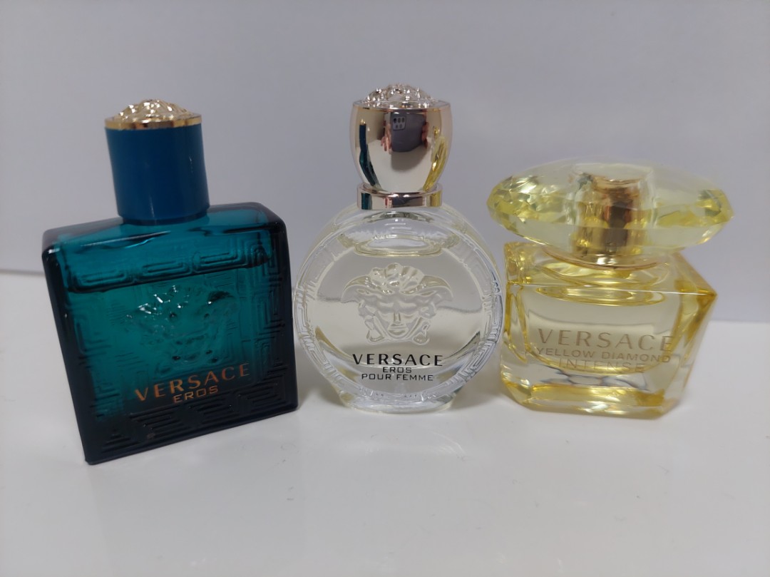 VERSACE 香水Sample 3支$40, 美容＆化妝品, 健康及美容 - 香水＆香體噴霧 - Carousell