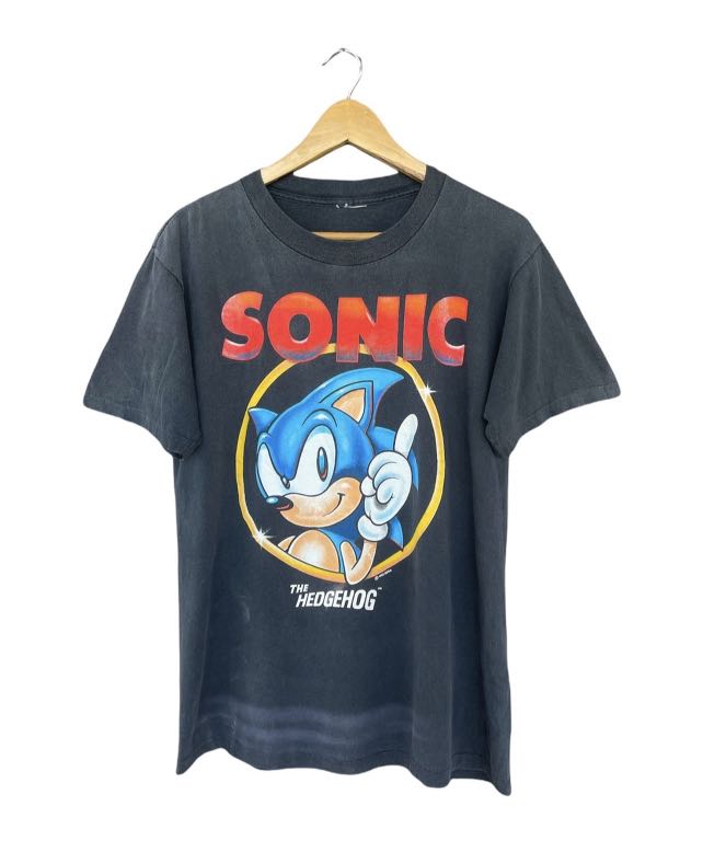 Vintage 90s Sonic The Hedgehog Tee, Men's Fashion, Tops & Sets, Tshirts ...