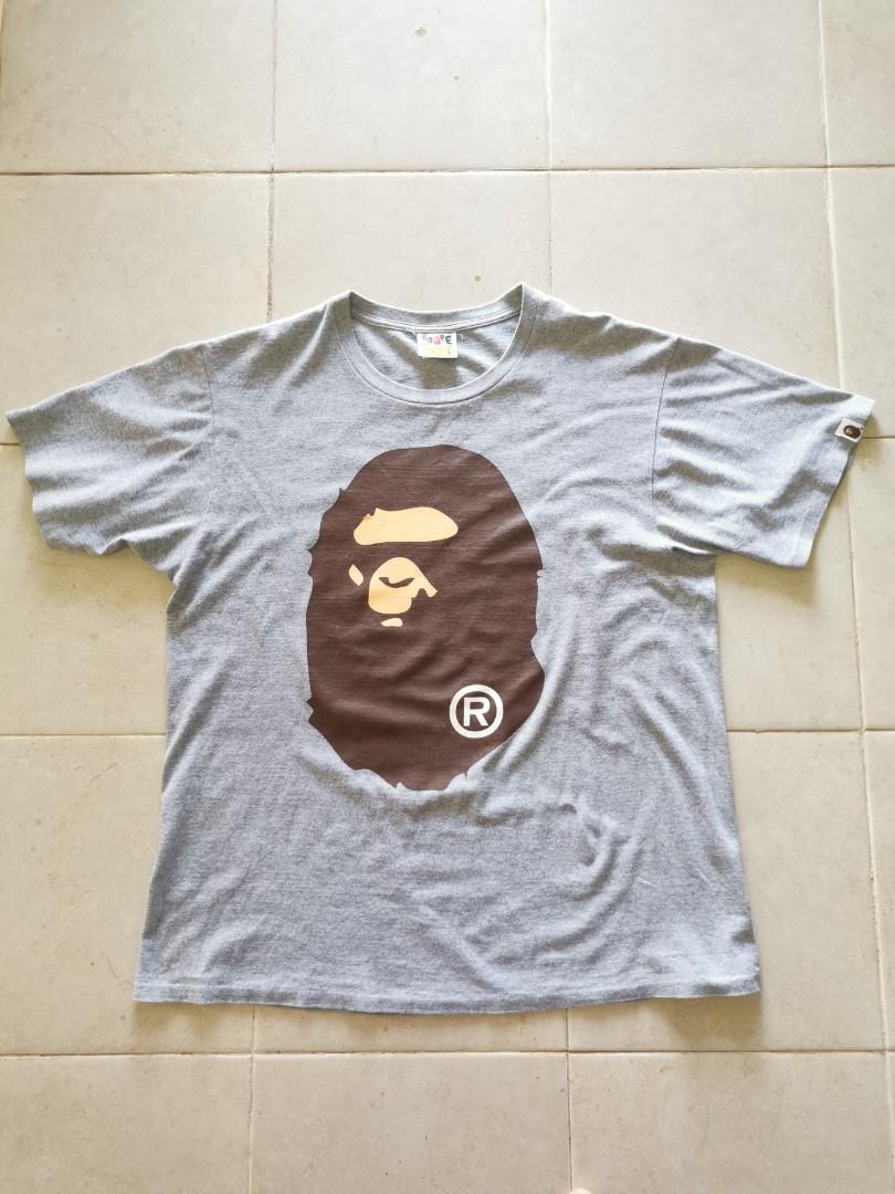 Vintage Bathing Bape @Ape Print mirror, Men's Fashion, Tops & Sets ...