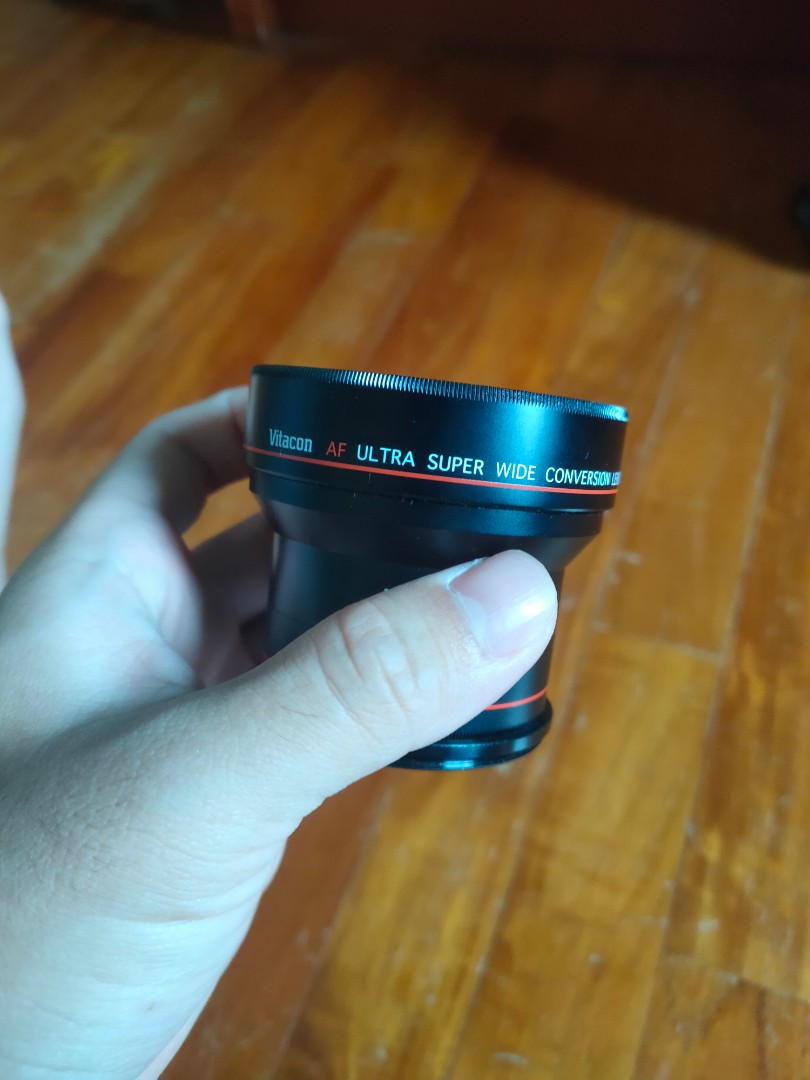 Vitacon AF ultra super wide conversion lens x0.25 macro, Photography ...
