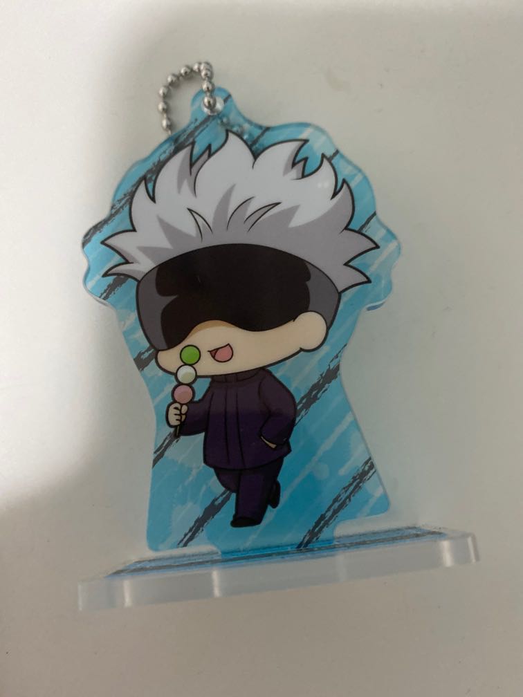 wts jujutsu kaisen gojo satoru official chibi mini standee, Hobbies ...