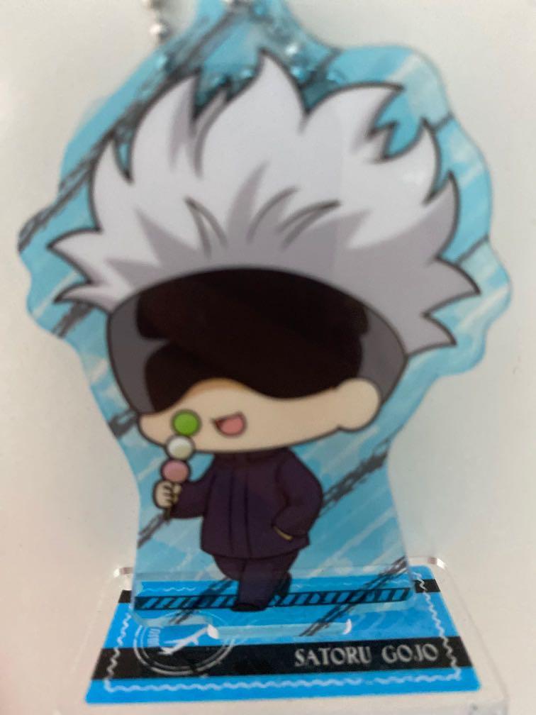 wts jujutsu kaisen gojo satoru official chibi mini standee, Hobbies ...