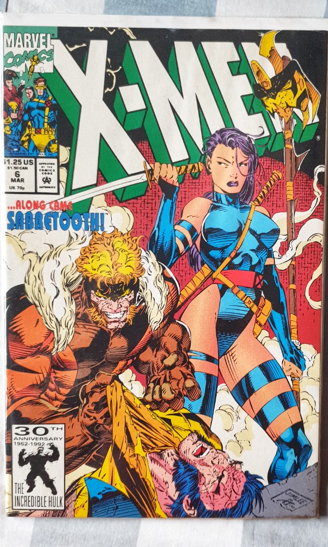 X Men First appearance of Sabretooth, Hobbies & Toys, Books & Magazines ...