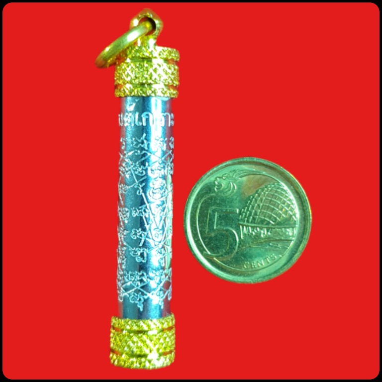 [$68] Yant Kropetch Takrut/Diamond Armour Yantra Takrud/Diamond Shield ...