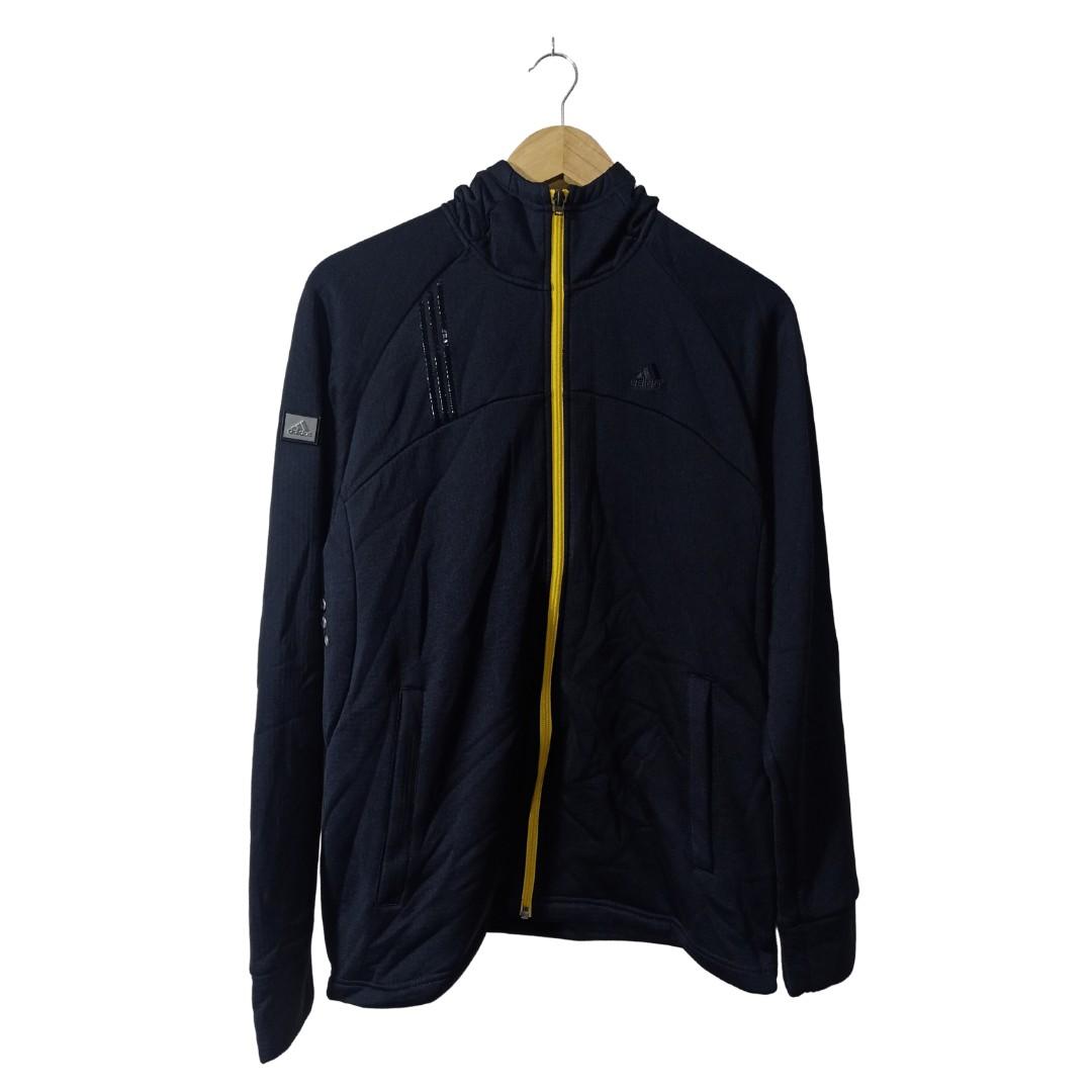 Adidas Track Jacket (Black & Yellow) - 27 L 21 W, Men's Fashion, Coats ...